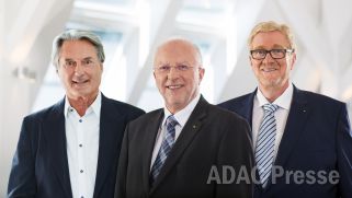 Dr. August Markl und Hermann Tomczyk werden ADAC Ehrenpräsidenten