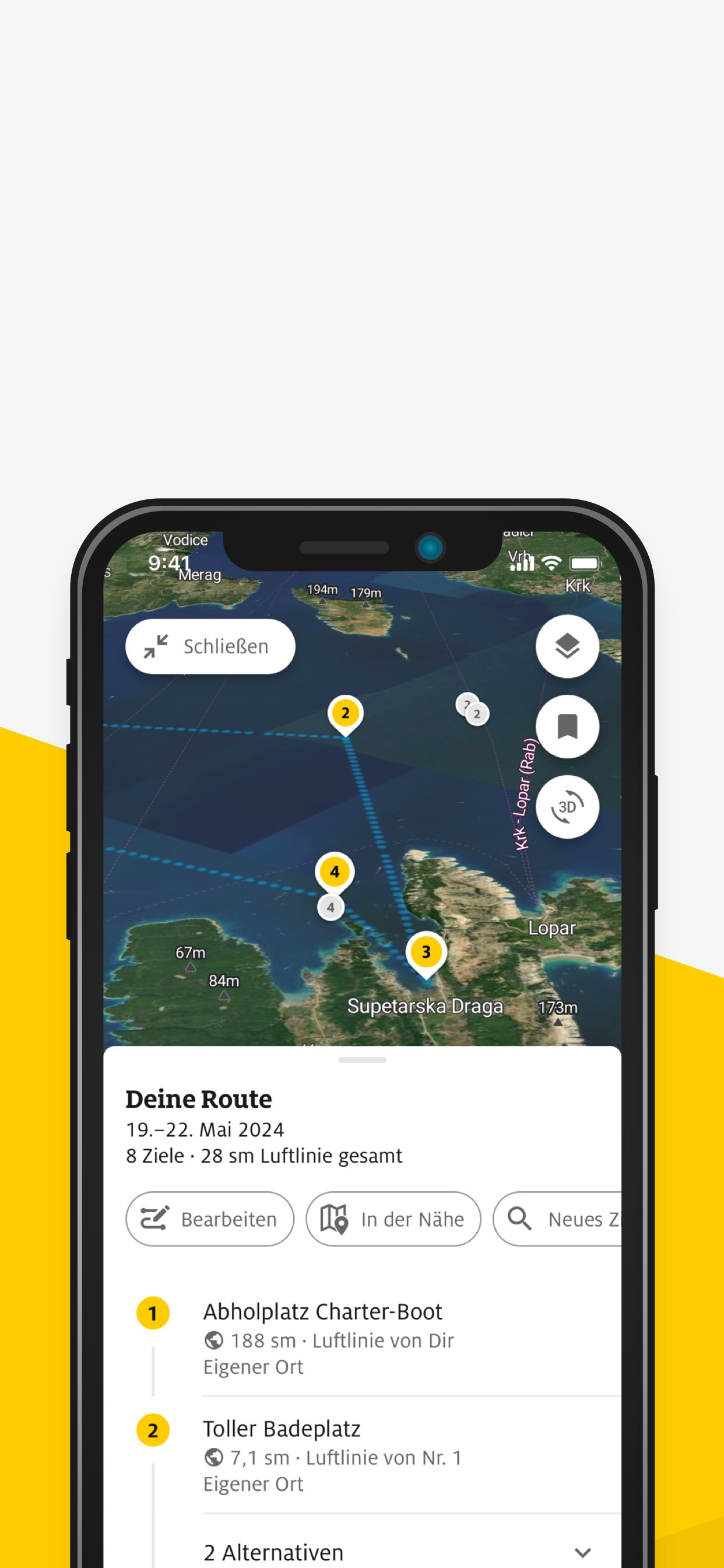 Alles für den Törn immer an Bord: Die neue ADAC Skipper App