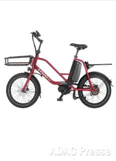 Neu: Lastenrad im E-Bike-Programm der ADAC SE