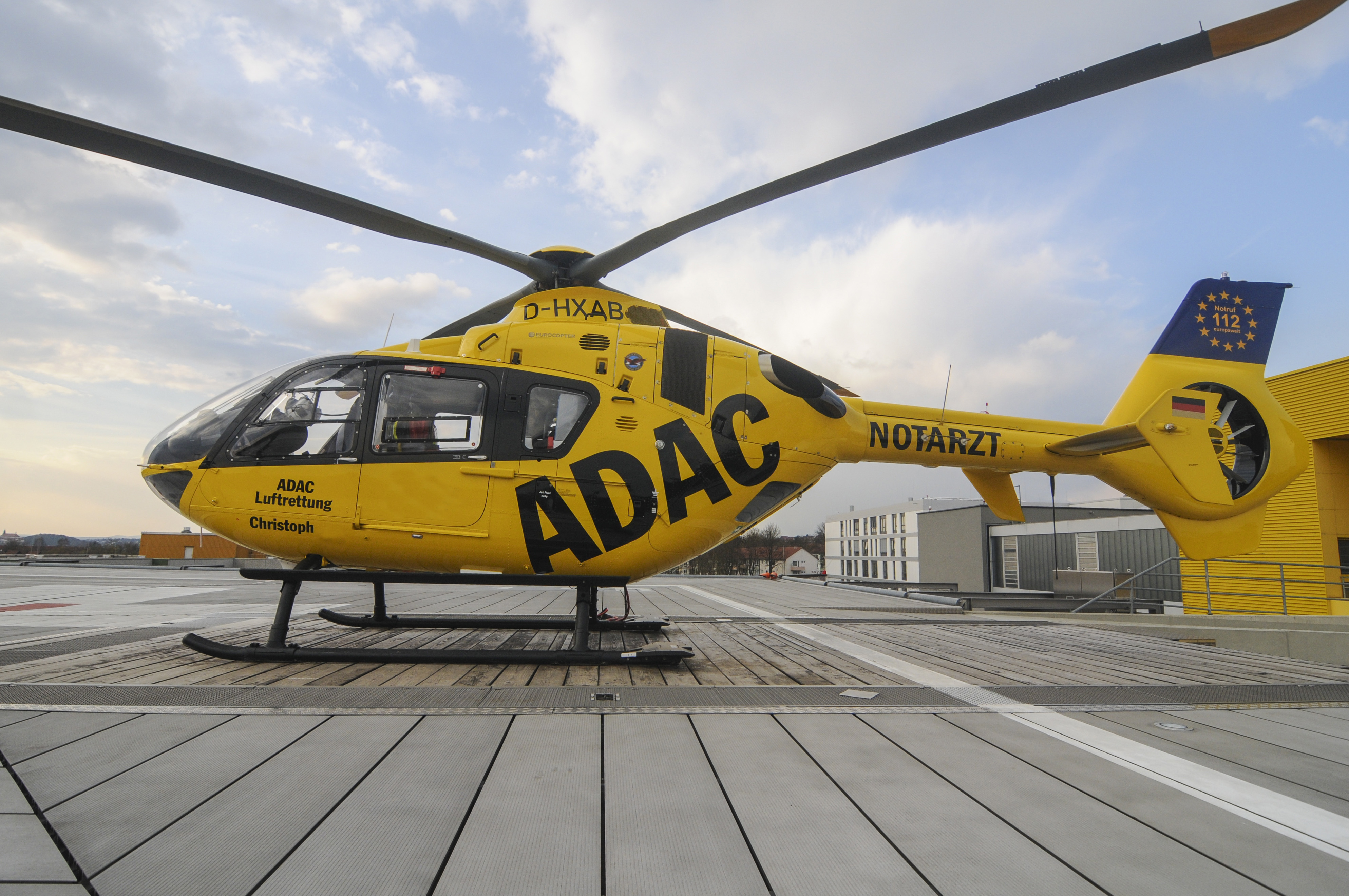 Neue ADAC-Luftrettungsstation in Dinkelsbühl