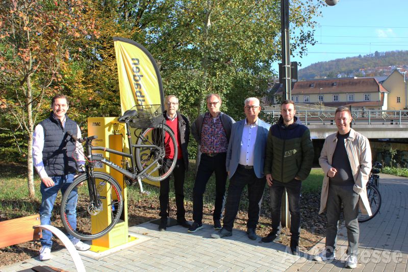 ADAC Radservice-Station fürs Fahrrad in Mosbach eröffnet